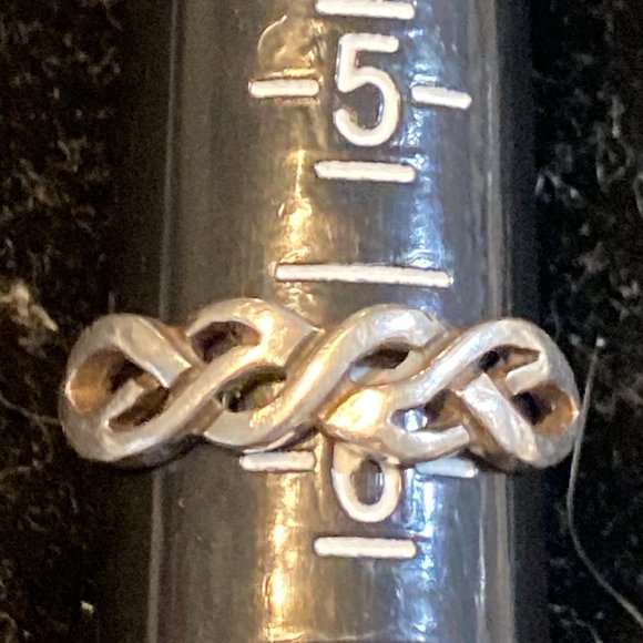 REP | Jewelry | Vintage Rep Braided Sterling Silver Ring M18 | Poshmark